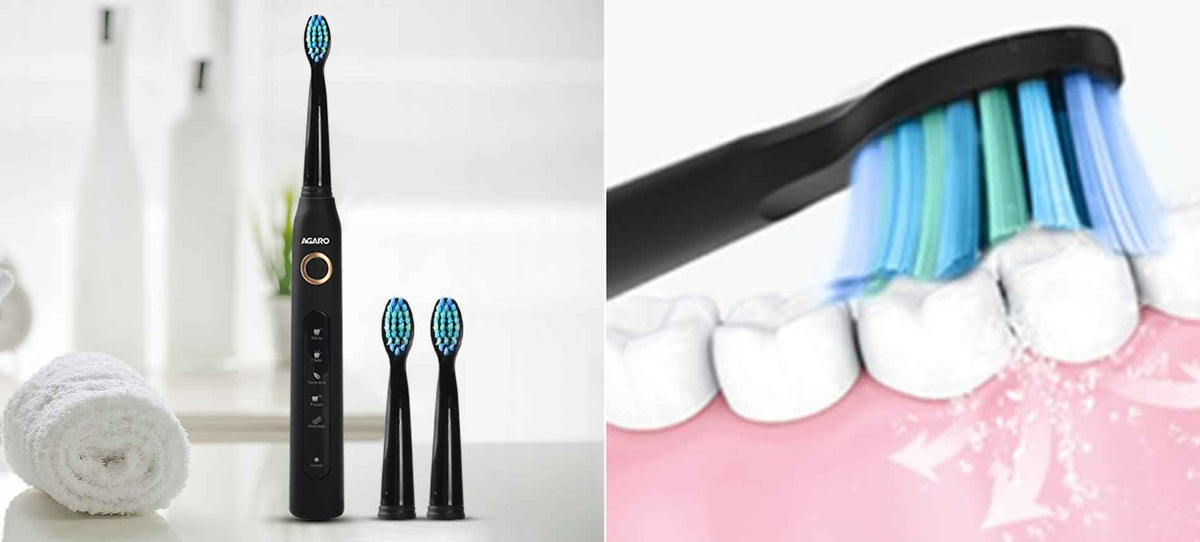 Different Types of Electric Toothbrush Brushes: A Guide – AGARO