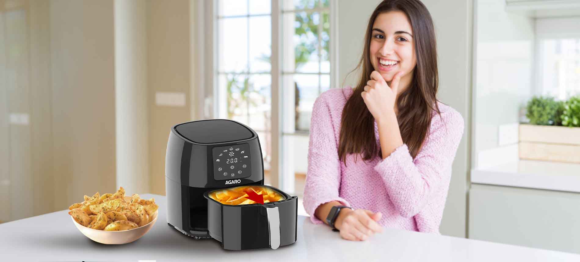 Digital Air Fryer That Steals the Show: Your Kitchen's New Star – Agaro