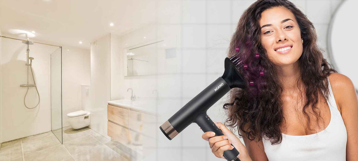 How to Use Hair Dryer for Perfectly Styled Hair? – Agaro
