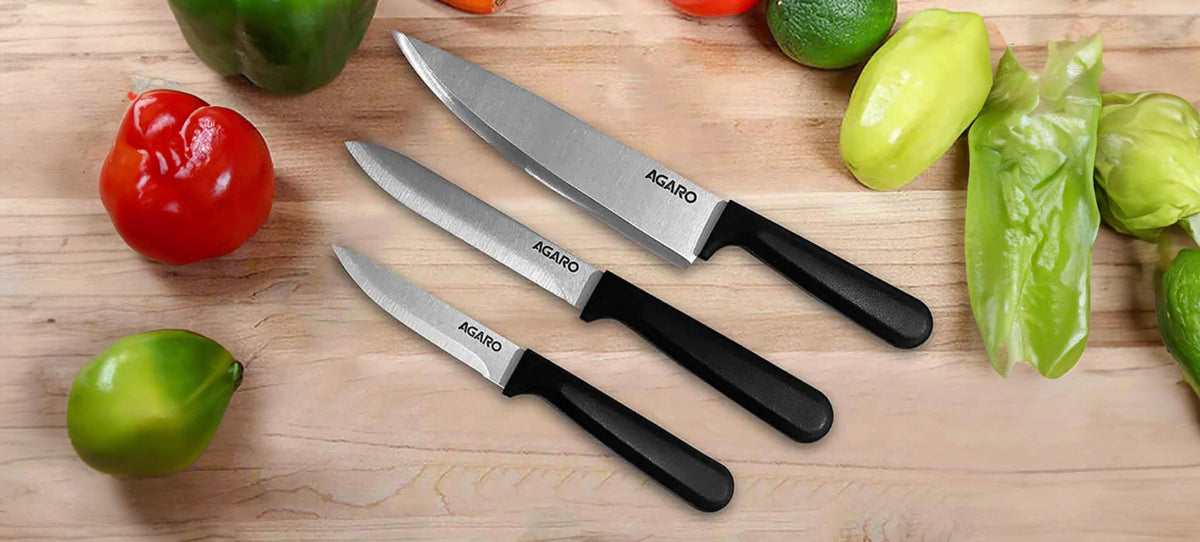 3 Piece Carving Knife Set vs. Regular Knives: Which Excel? – Agaro
