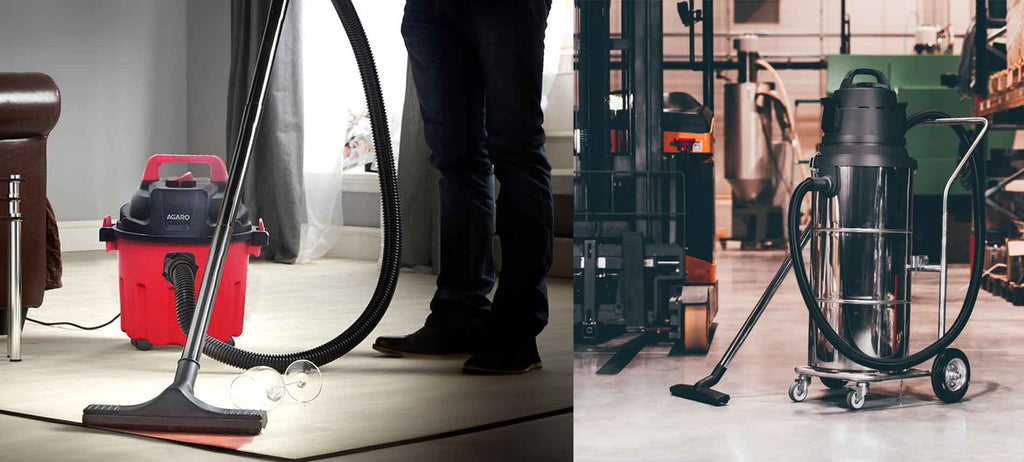 Regular vs Industrial Vacuum Cleaner – AGARO