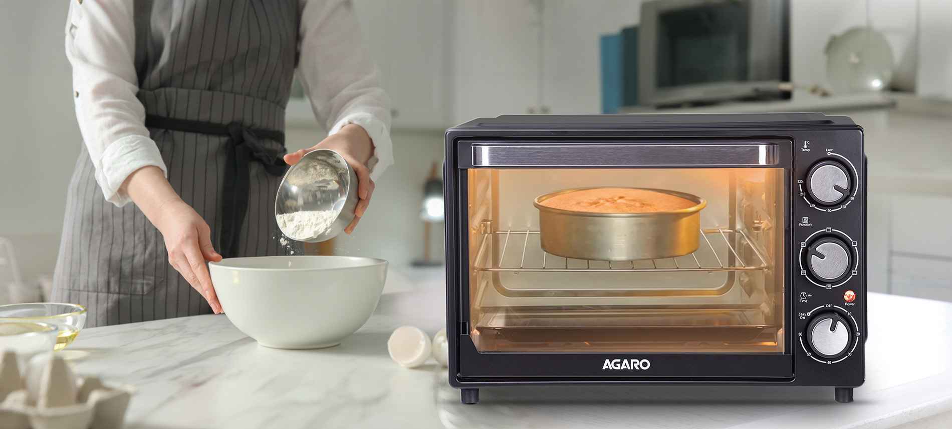 how to cook microwave cake in the oven