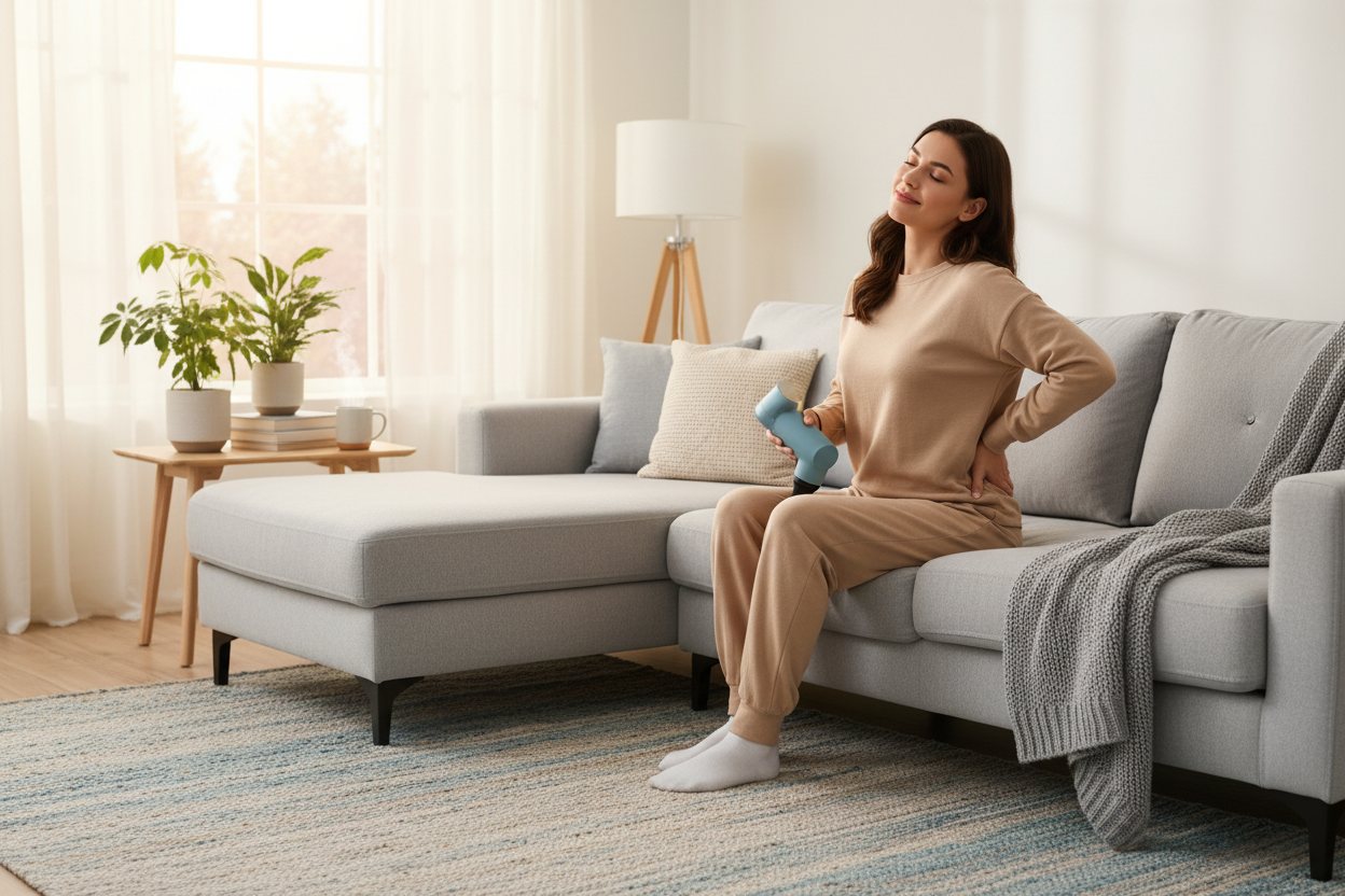 How Handheld Massagers Help Relieve Back Pain at Home – AGARO