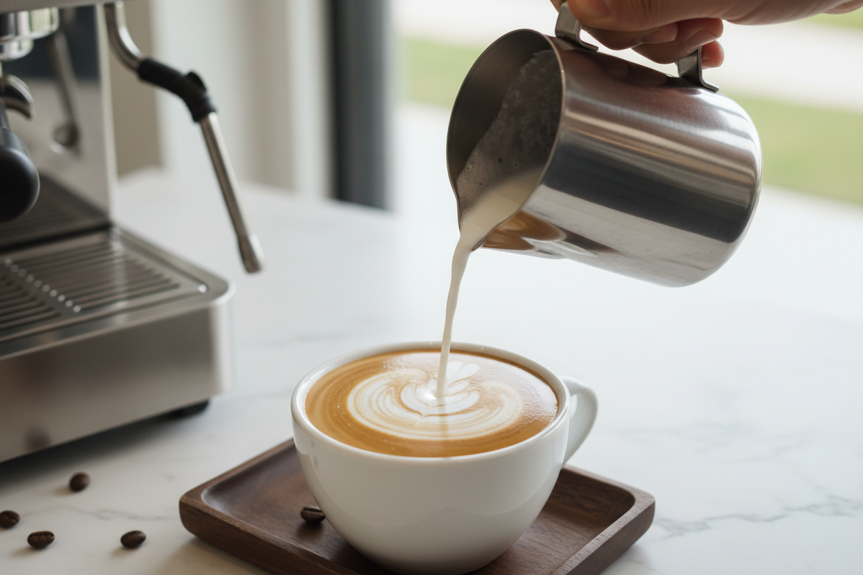 How to Froth Milk Perfectly for Cappuccino and Latte at Home – AGARO