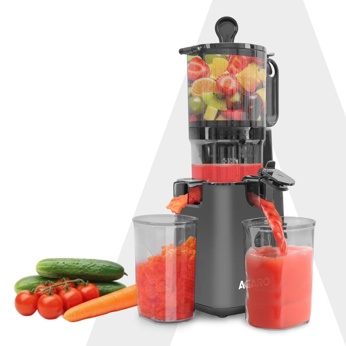 Regal Cold Press Slow Juicer, 250 Watt DC Motor, Easy Assembly – Agaro