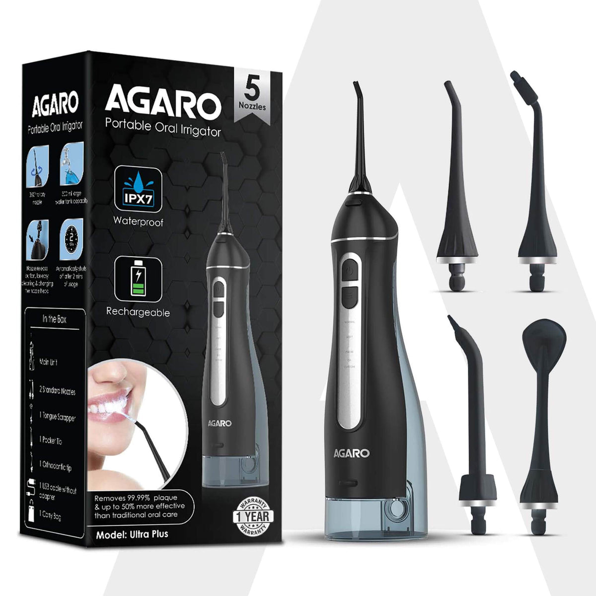 Teeth & Oral Irrigator Online | Floss Smart with AGARO | Water Flosser ...