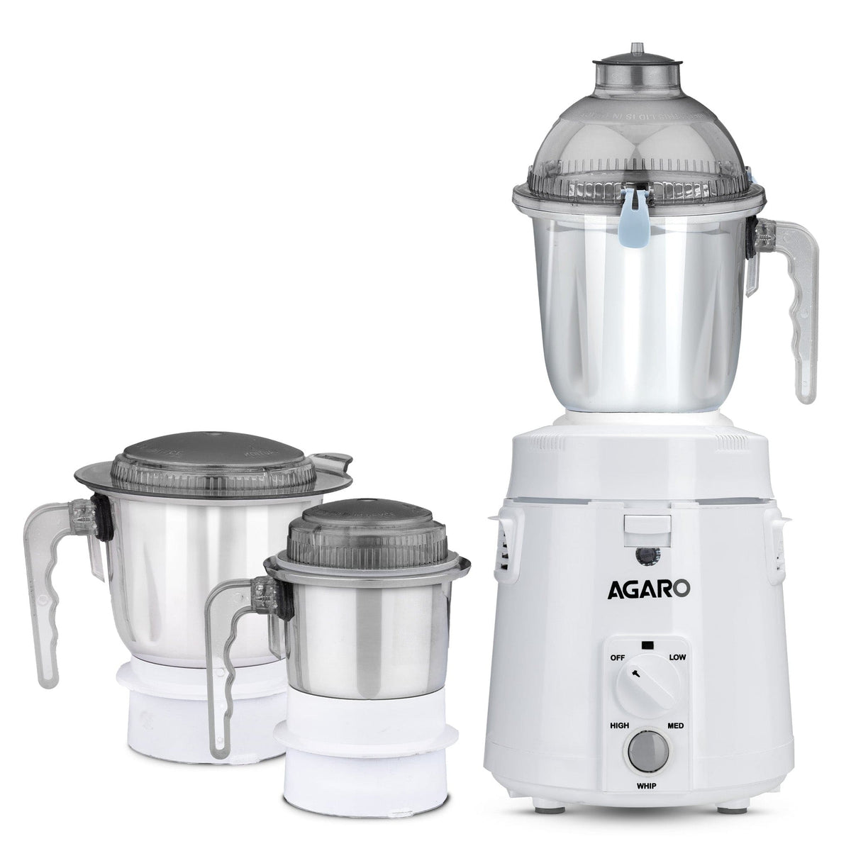 AGARO Royal Mixer Grinder 900W, Heavy Duty, 100% Pure Copper Motor – Agaro