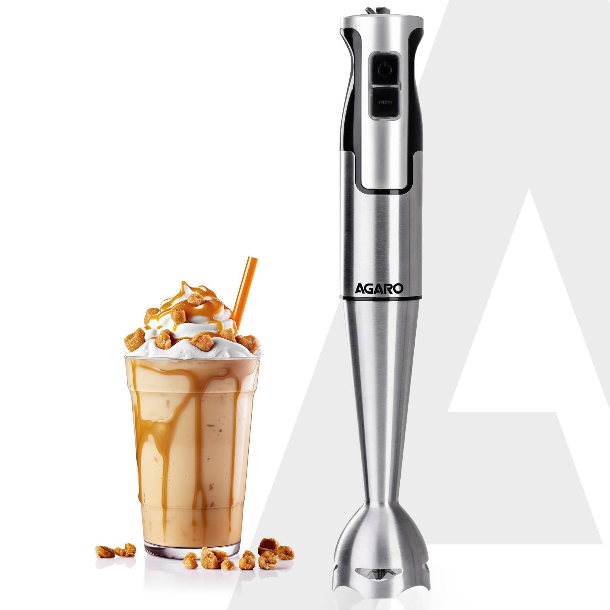 AGARO Regency Hand Blender, 600W, Variable Speed Modes & Speed – Agaro
