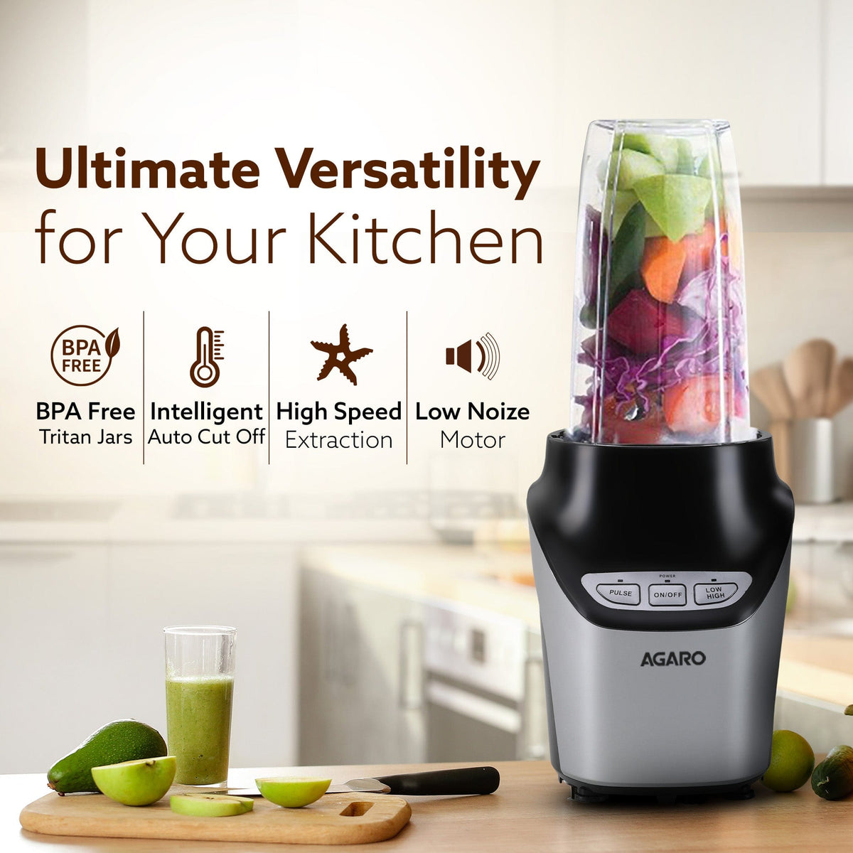 AGARO Marvel Nutri Blender | Powerful Motor | Order Now! – Agaro