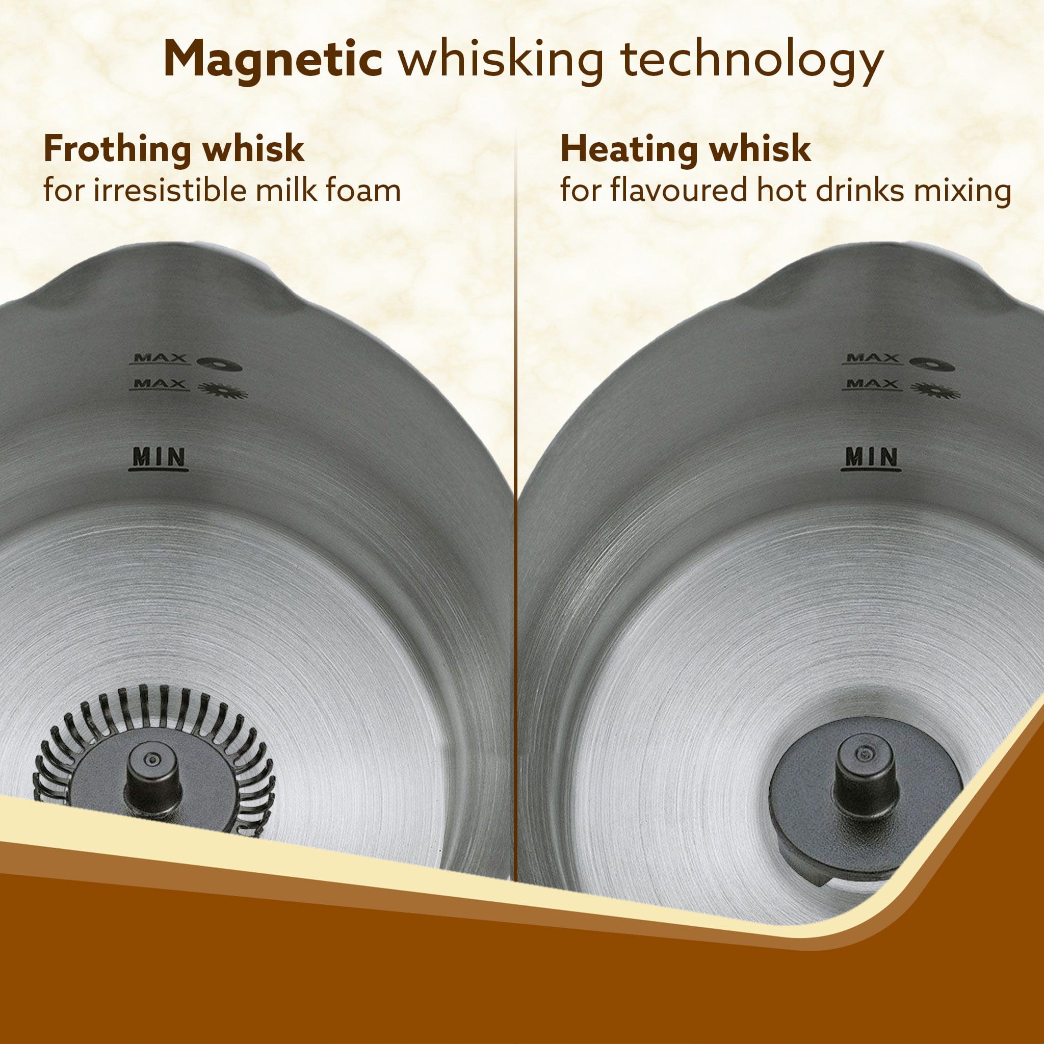 Regal Milk Frother for Coffee 500W | Stainless Steel | AGARO – Agaro