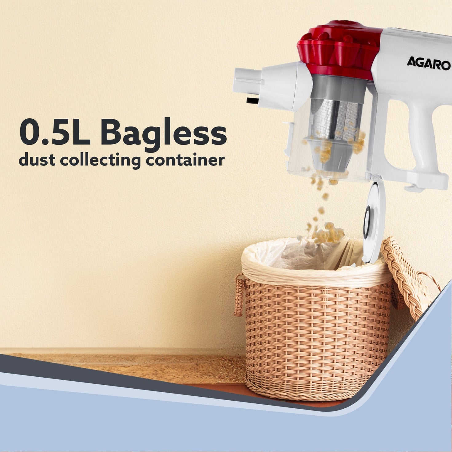 Regency Cordless Stick Vacuum Cleaner – Agaro