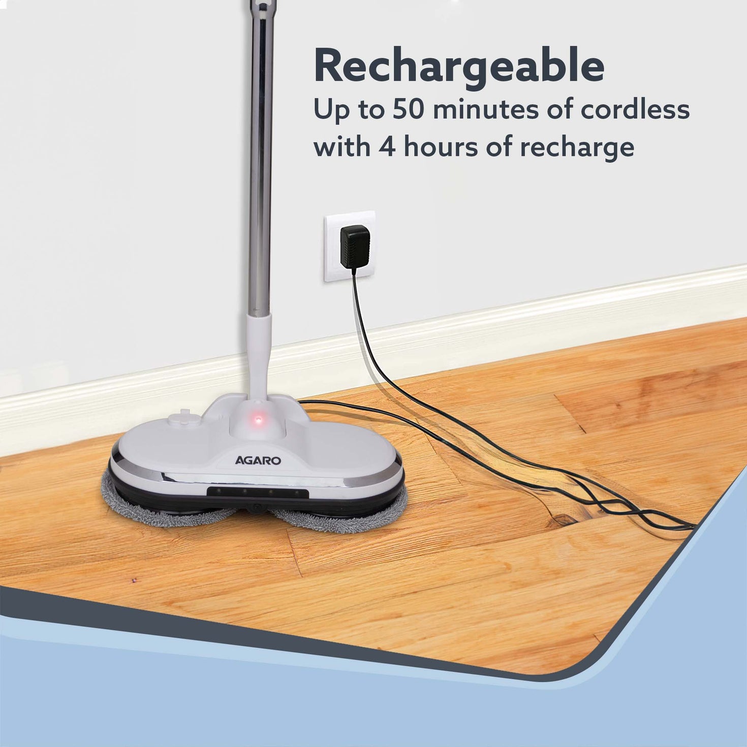 AGARO Regency Electric Spin Mop for Floor Cleaning, Floor Mop – Agaro