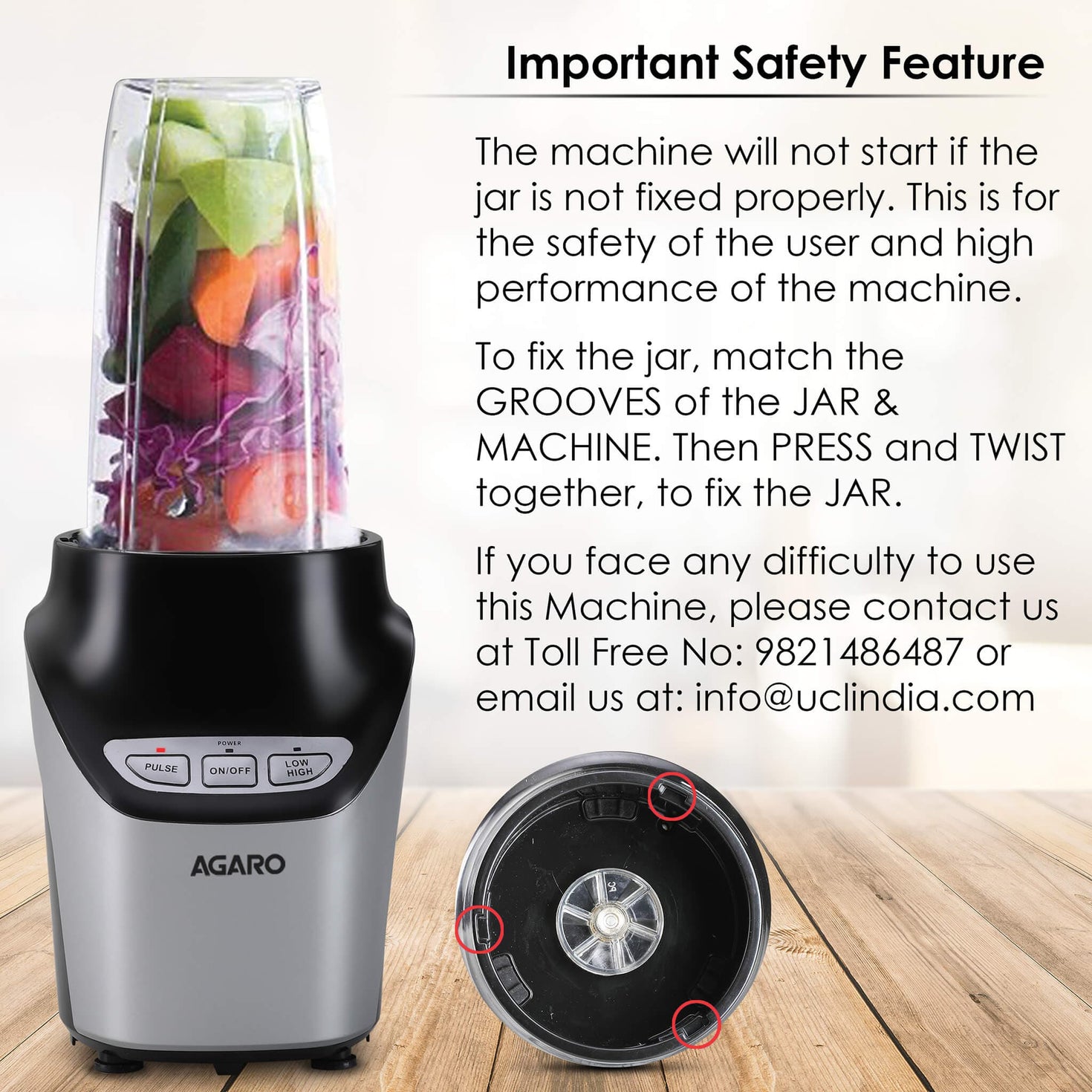 AGARO Marvel Nutri Blender | Powerful Motor | Order Now! – Agaro