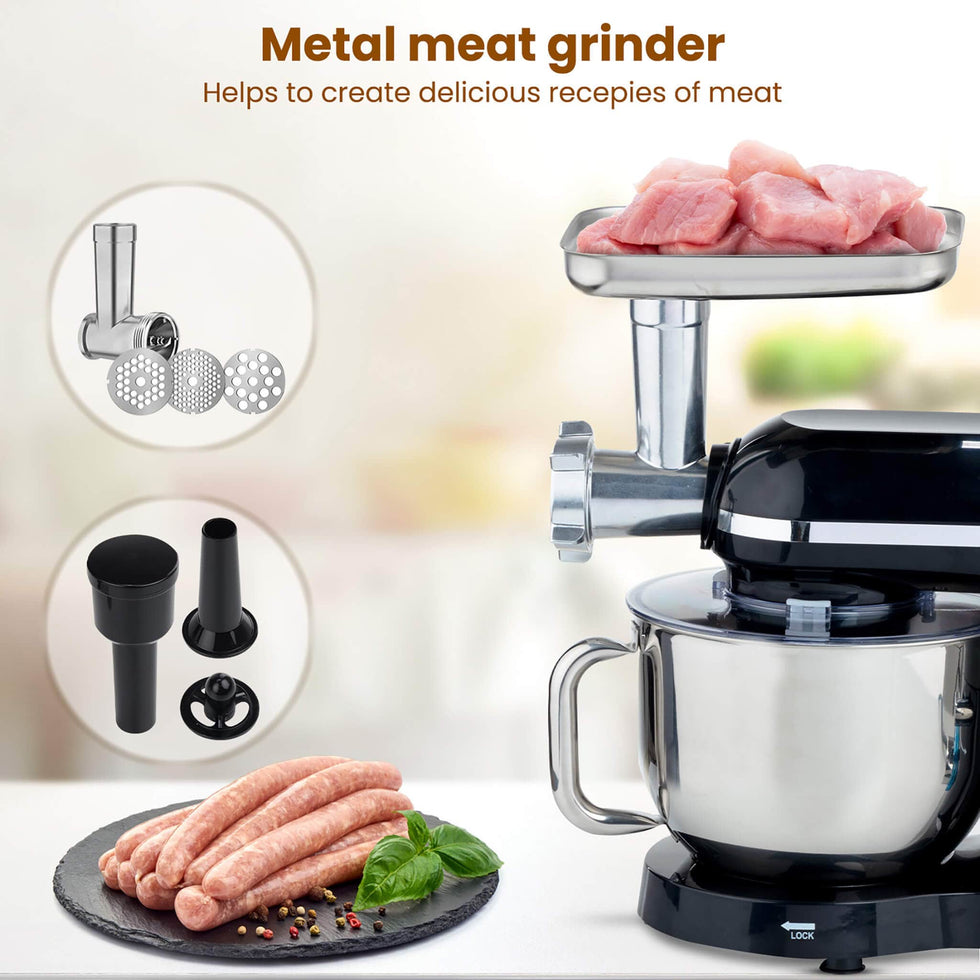 Regency Stand Mixer for Dough - 1400W - Black | AGARO – Agaro