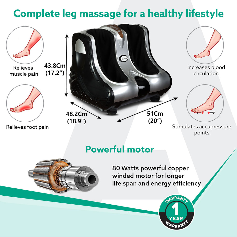 Amaze Calf And Leg Massager 3 Intensity Levels Agaro Agaro