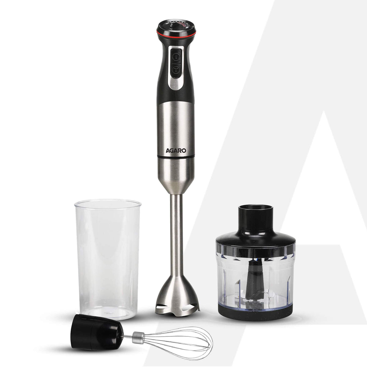Regal 3 Jar Personal Blender, 400W, Red & Black | AGARO – Agaro