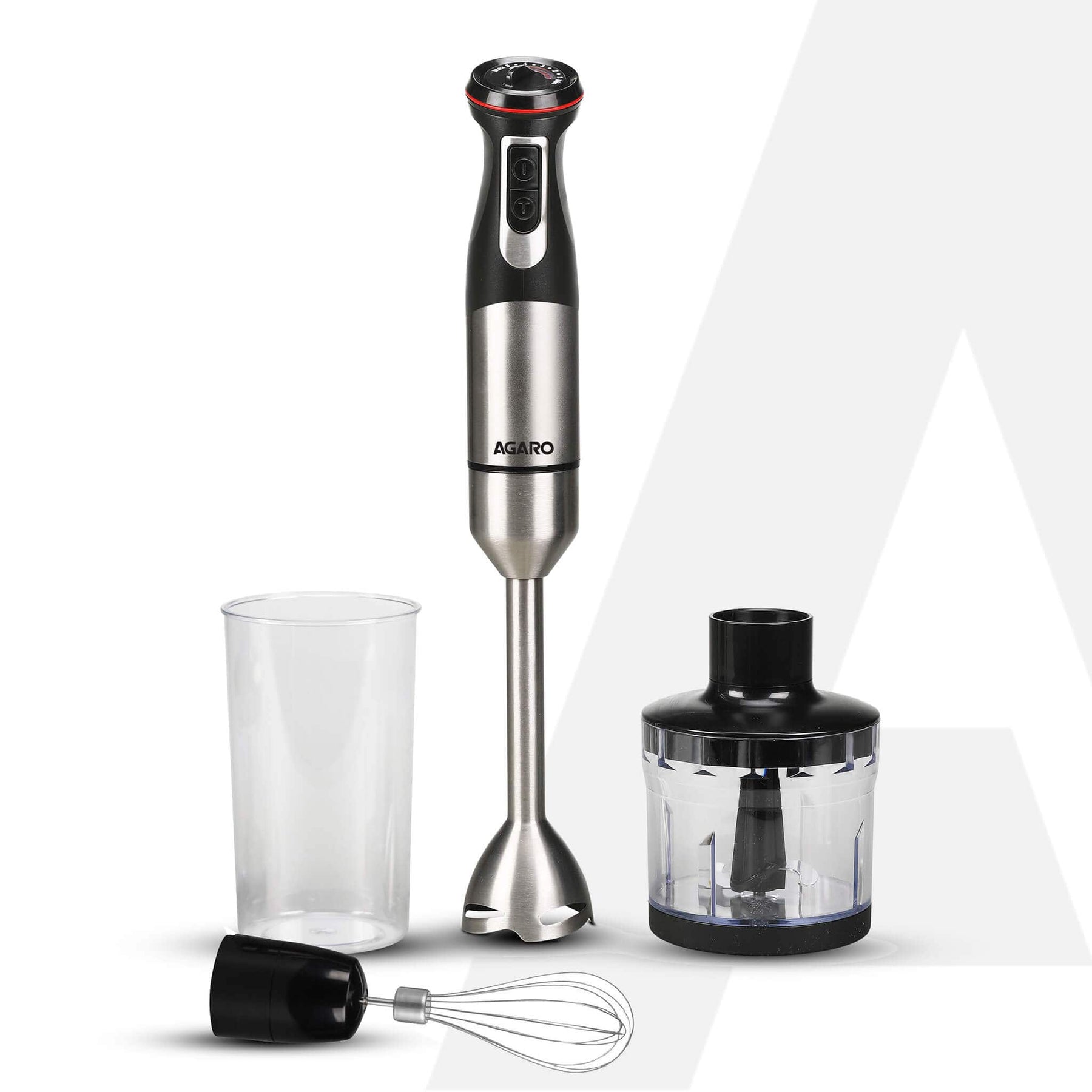 Regal 3 Jar Personal Blender, 400W, Red & Black | AGARO – Agaro