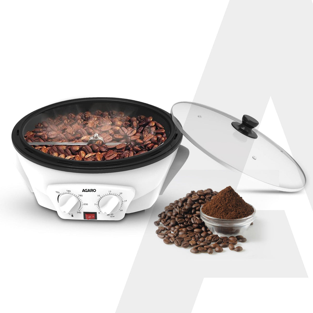 Regal Coffee Roaster, 750 Grams Capacity, 283mm Dia, Ceramic Coated In ...